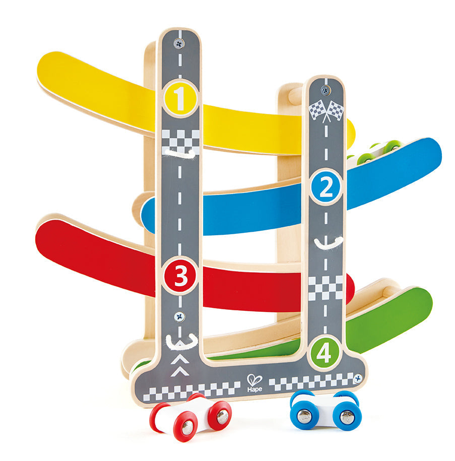 Hape Wooden Fast Flip Racetrack – Hape Australia